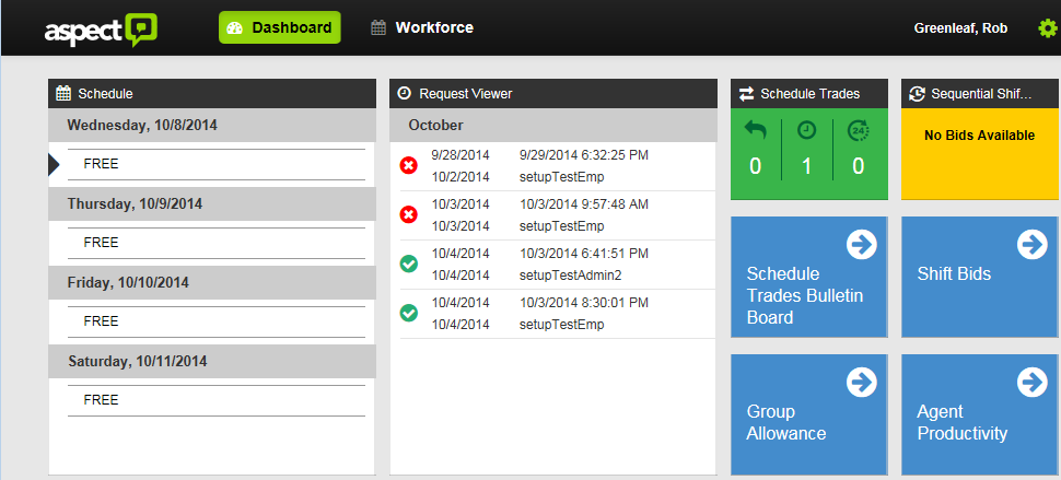 Alvaria Documentation - How to: Connect to Workforce Optimization