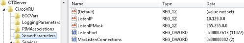 Aspect IVR Connector for Cisco ICM - CTI Server Configuration