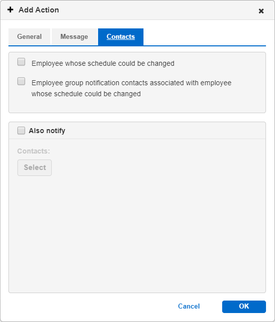 Alvaria Workforce Management™ - Request Status Change Notification