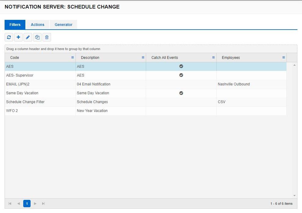 Alvaria Workforce Management™ - Schedule Change Notification
