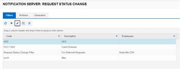 Alvaria Workforce Management™ - Request Status Change Notification