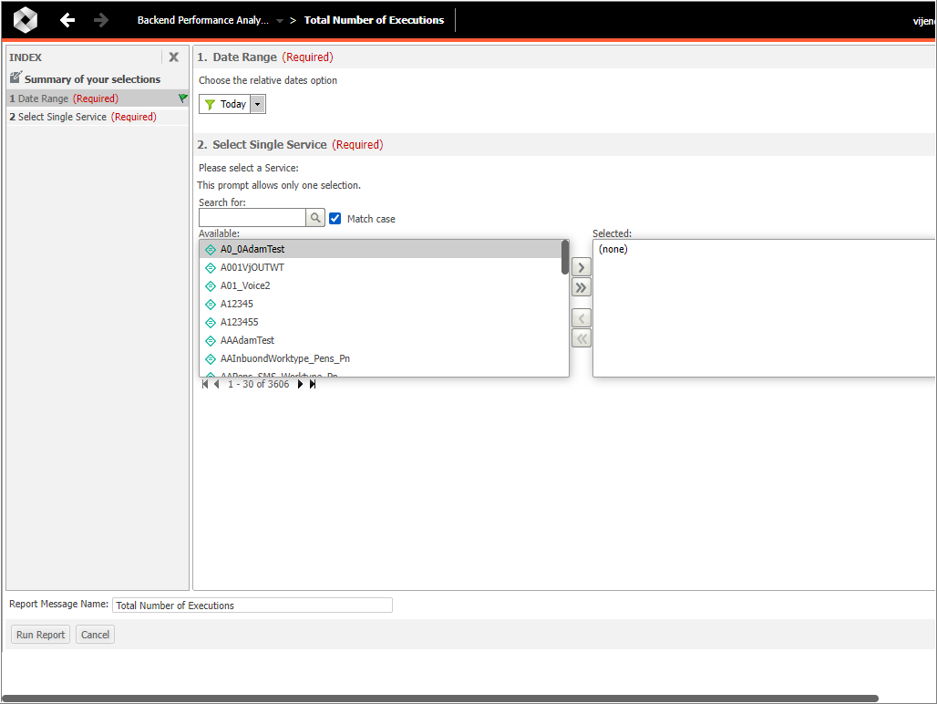 Alvaria Documentation - Customer Experience Reports V2