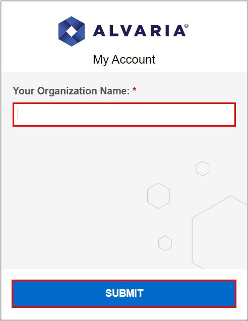 Alvaria Documentation - Log In and Log Out of the Alvaria Cloud View