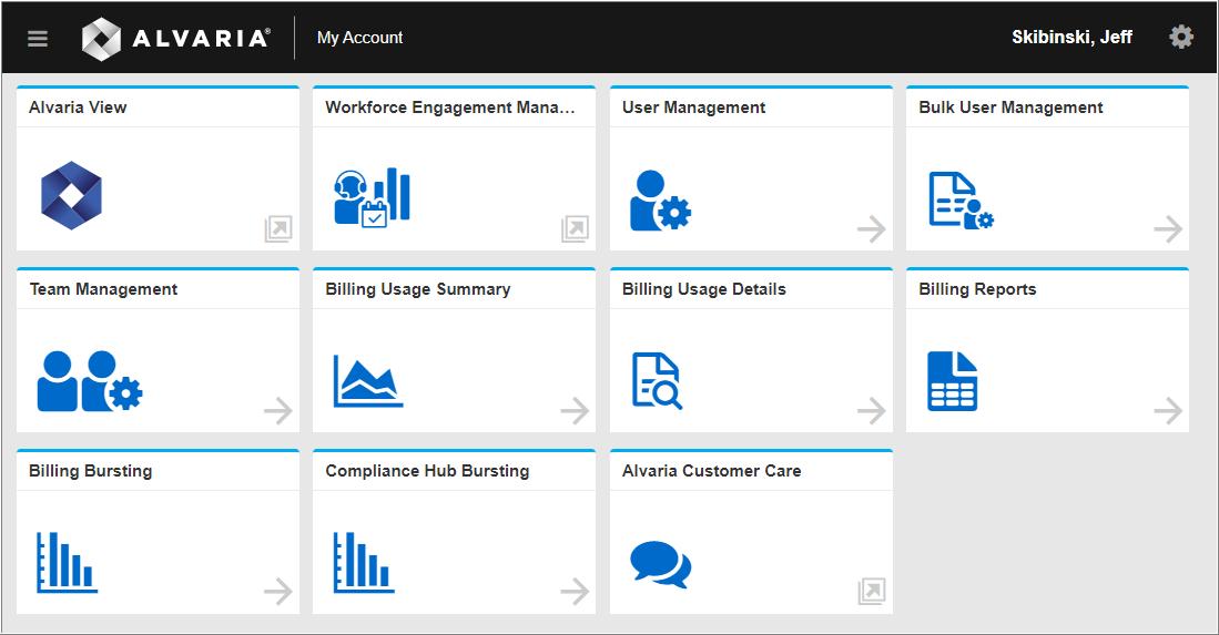 Alvaria Cloud™ - Log In and Out of My Account