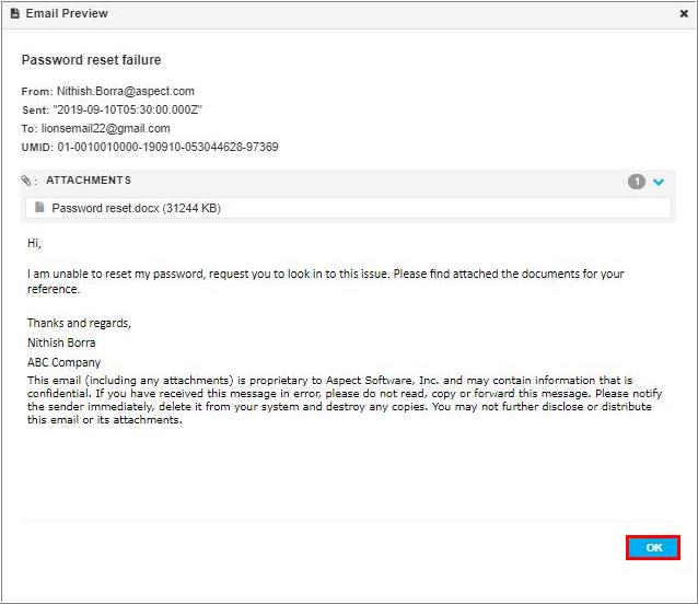 Alvaria Cloud™ - Email Reassignment Module