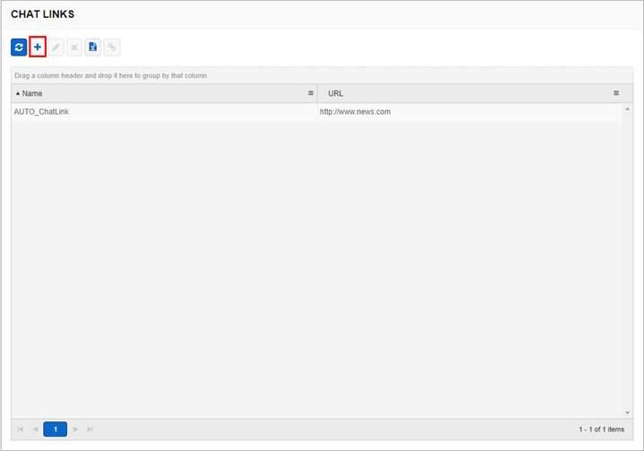 Alvaria Documentation - Create a Chat Link