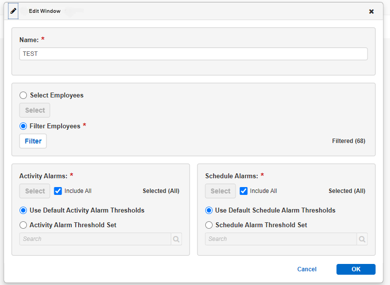 Alvaria Documentation - Real Time Adherence