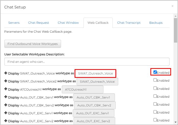 Alvaria Documentation - Configure the Web Chat Demo Page