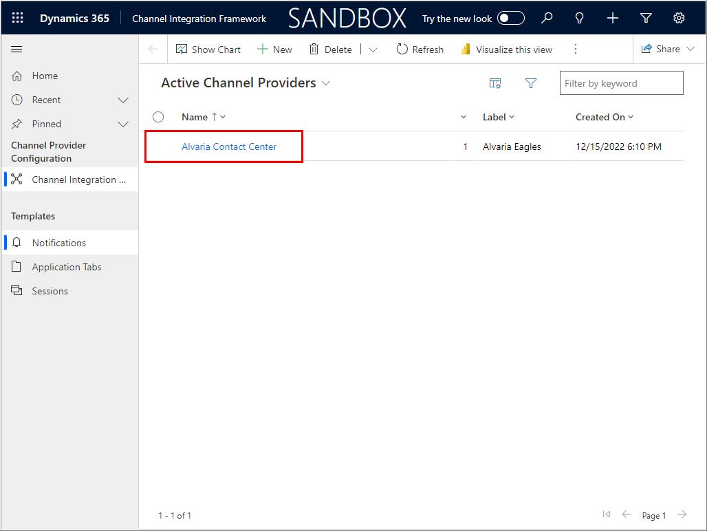 Alvaria Documentation - Install the Dynamic 365 Channel Integration ...